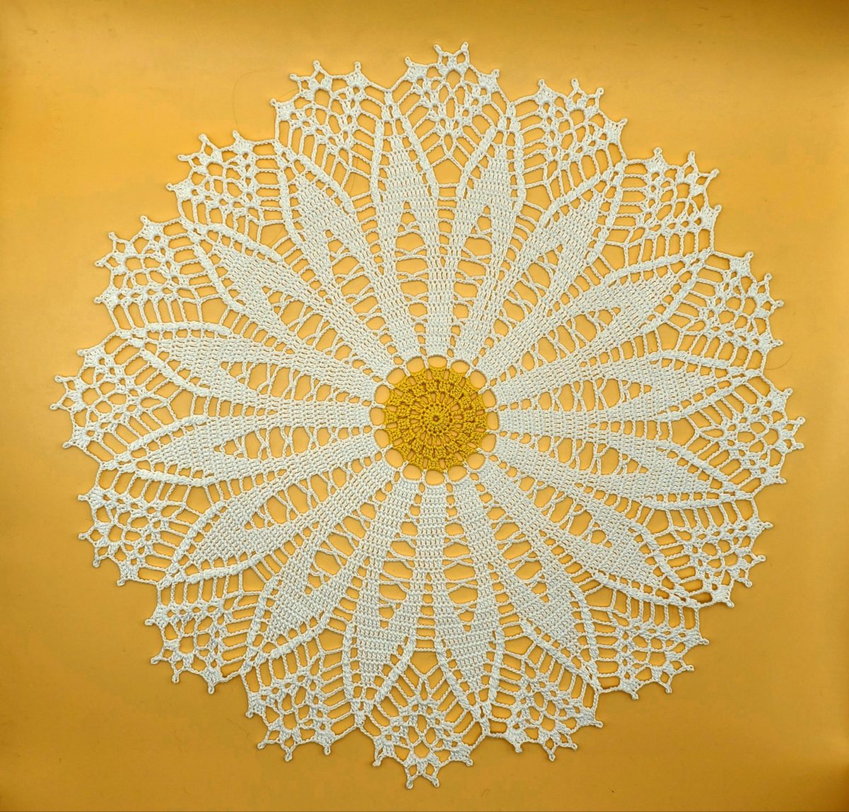 Daisy doily - HandmadebyRaine