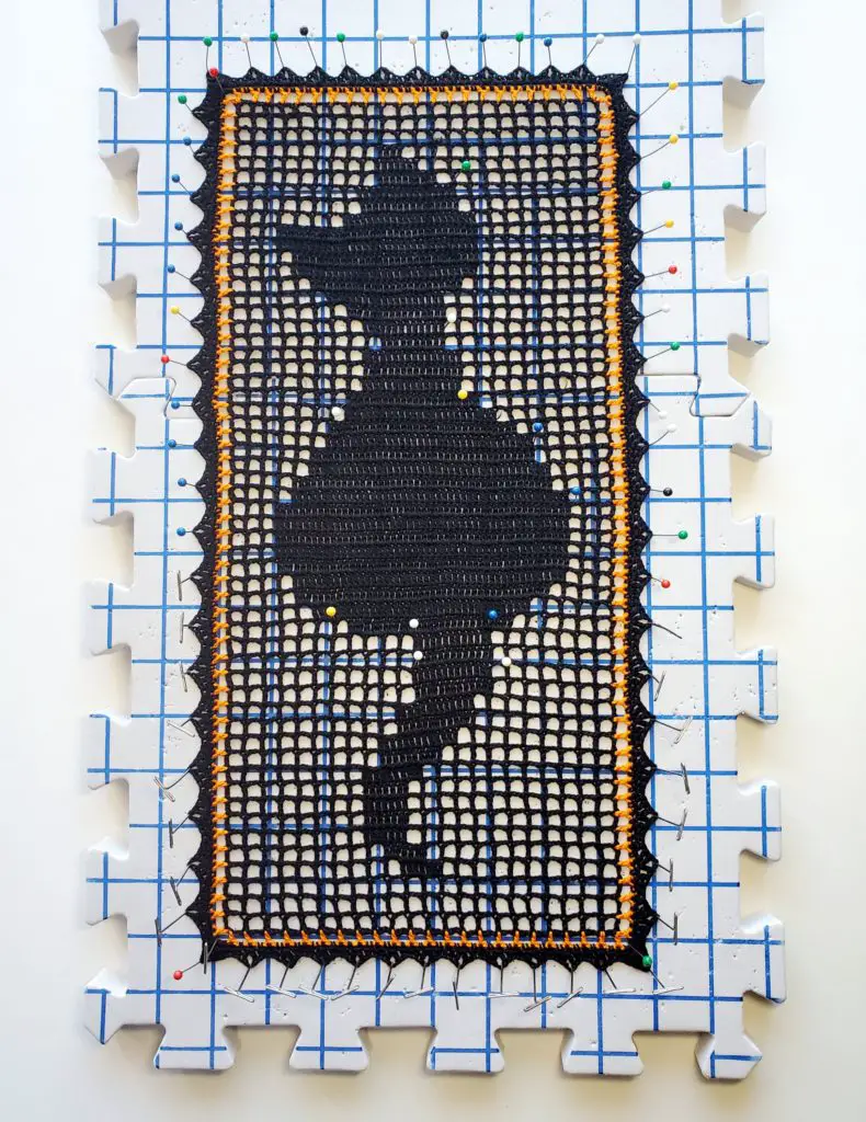 Black Cat Table Runner - HandmadebyRaine