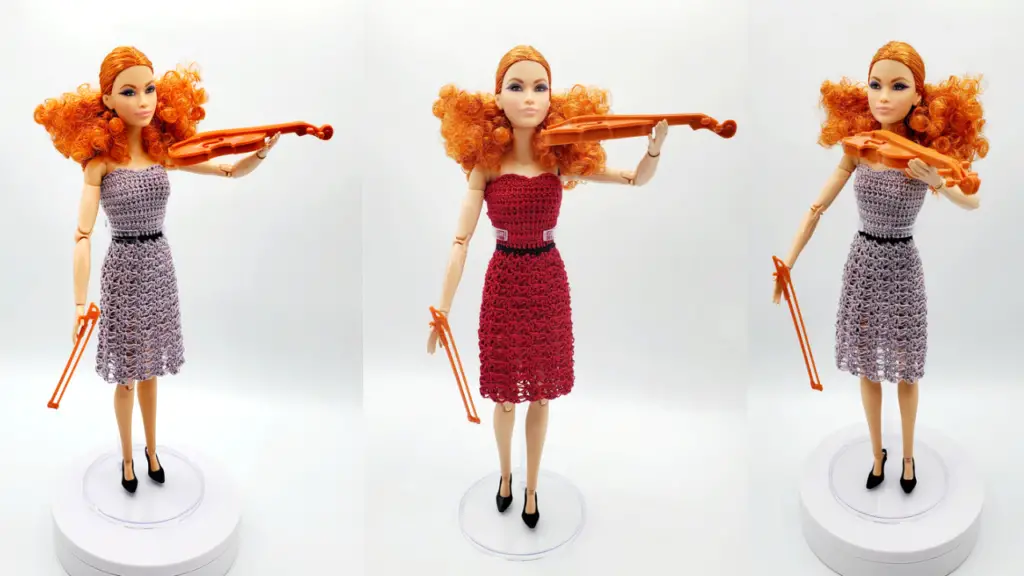 Barbie Violinist Dress - HandmadebyRaine