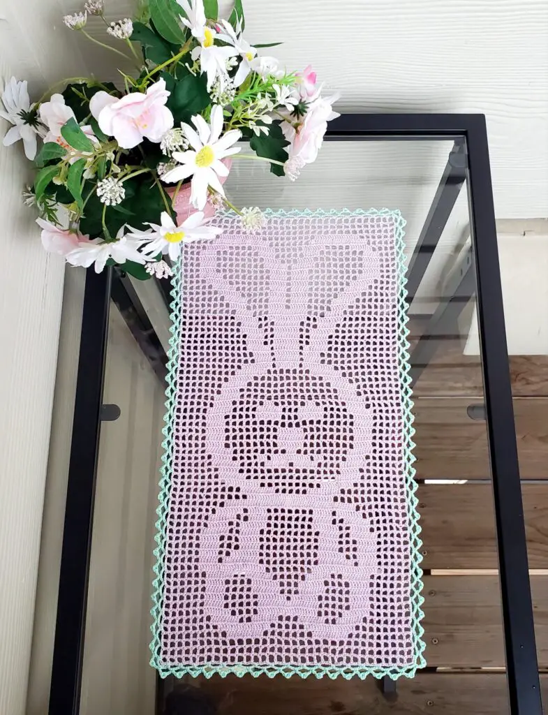 Bunny Table Runner - HandmadebyRaine