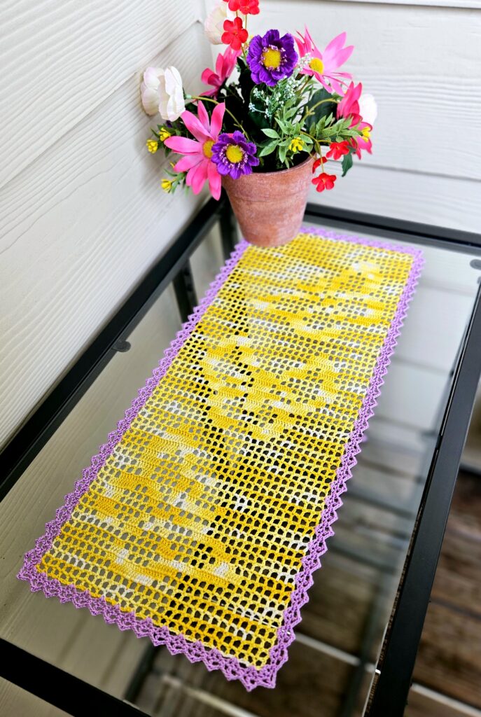 Butterfly Table Runner - HandmadebyRaine