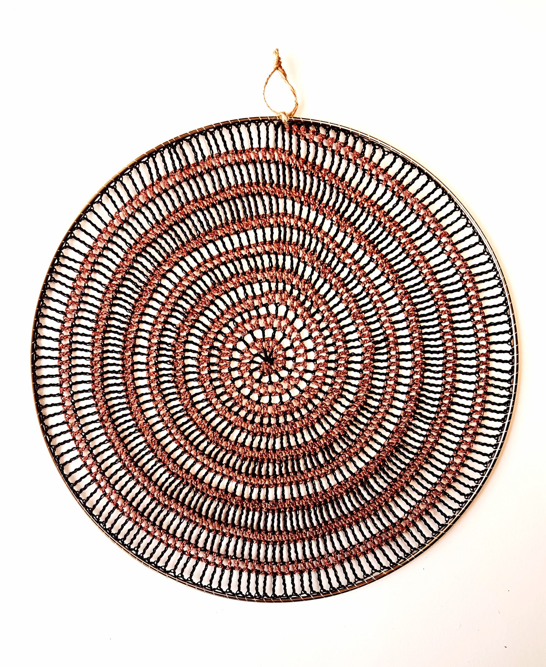 How to crochet Spiral Cobweb - HandmadebyRaine