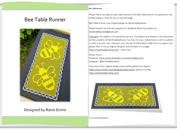 HandmadebyRaine - Crochet patterns and tutorials